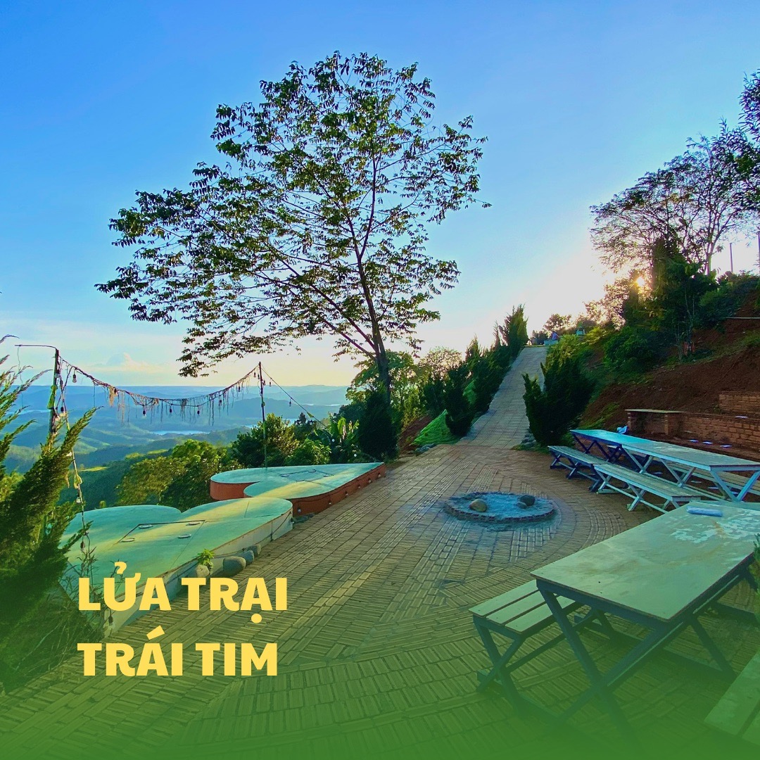 Khu vực lửa trại TRÁI TIM